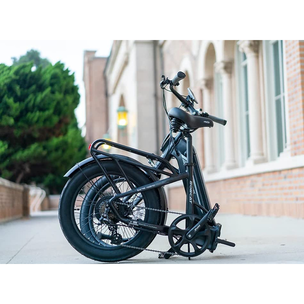 EMOJO Bike Bobcat E-Bike Foldable 7-Speed 500W 48V Electric Bicycle with Removable Battery (Bobcat, Blue)