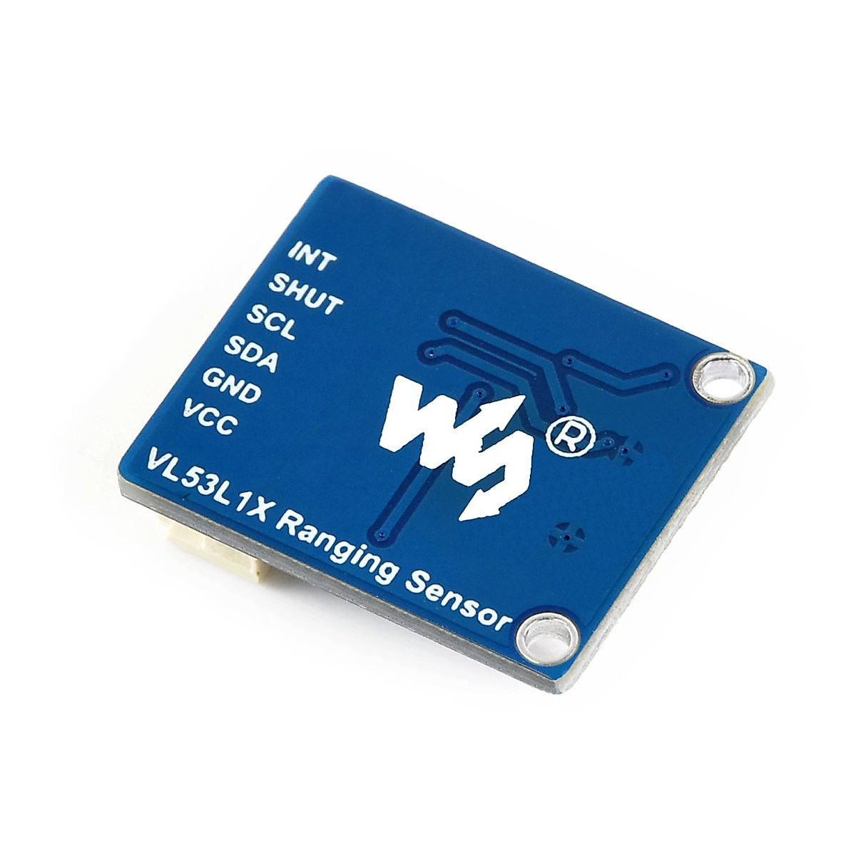 waveshare VL53L1X Time-of-Flight Long Distance Ranging Sensor Accurate Ranging Up to 4m Distance Measurement I2C Interface