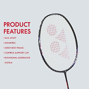 YONEX Badminton Racquet ASTROX LITE 21I,Graphite, Black