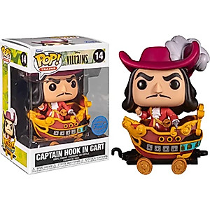 Funko POP! Disney Villains Trains Captain Hook in Cart Shop Exclusive