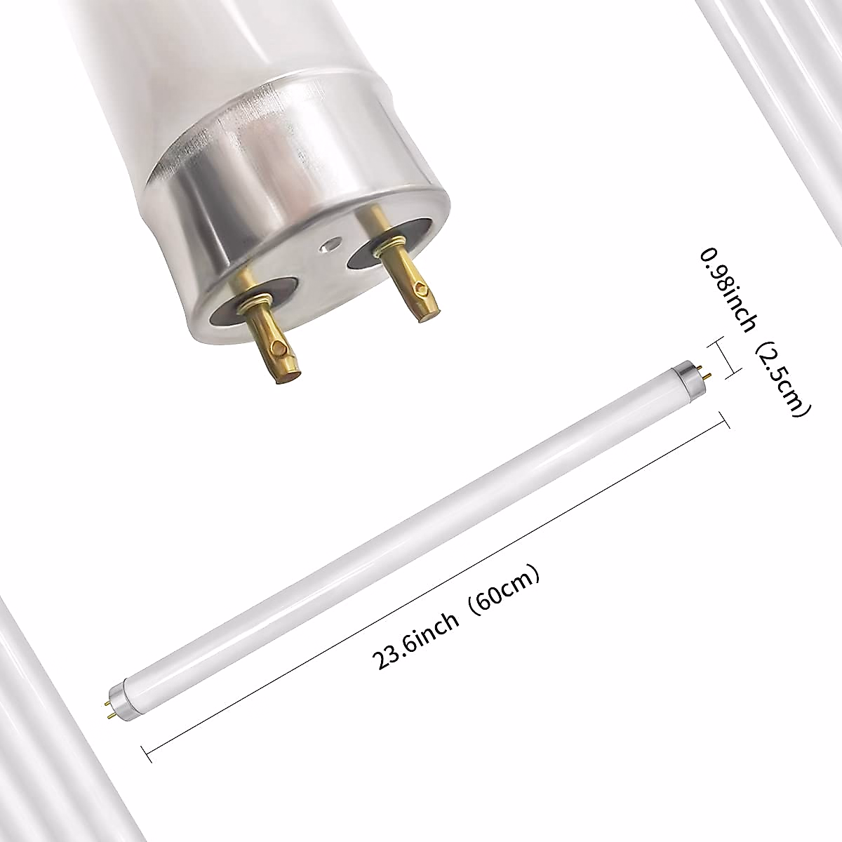 40W Electric Bug Zapper for Indoor Outdoor, Mosquito Zappers Killer Power Grid Fly Killer, Insect Fly Traps Electric Shock Bug Catcher Mosquito Light Bulb for Backyard, Patio (2 * 20W Light Tube)