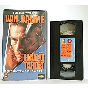Hard Target (1993); [John Woo] Action - Large Box - Van Damme - Pal VHS
