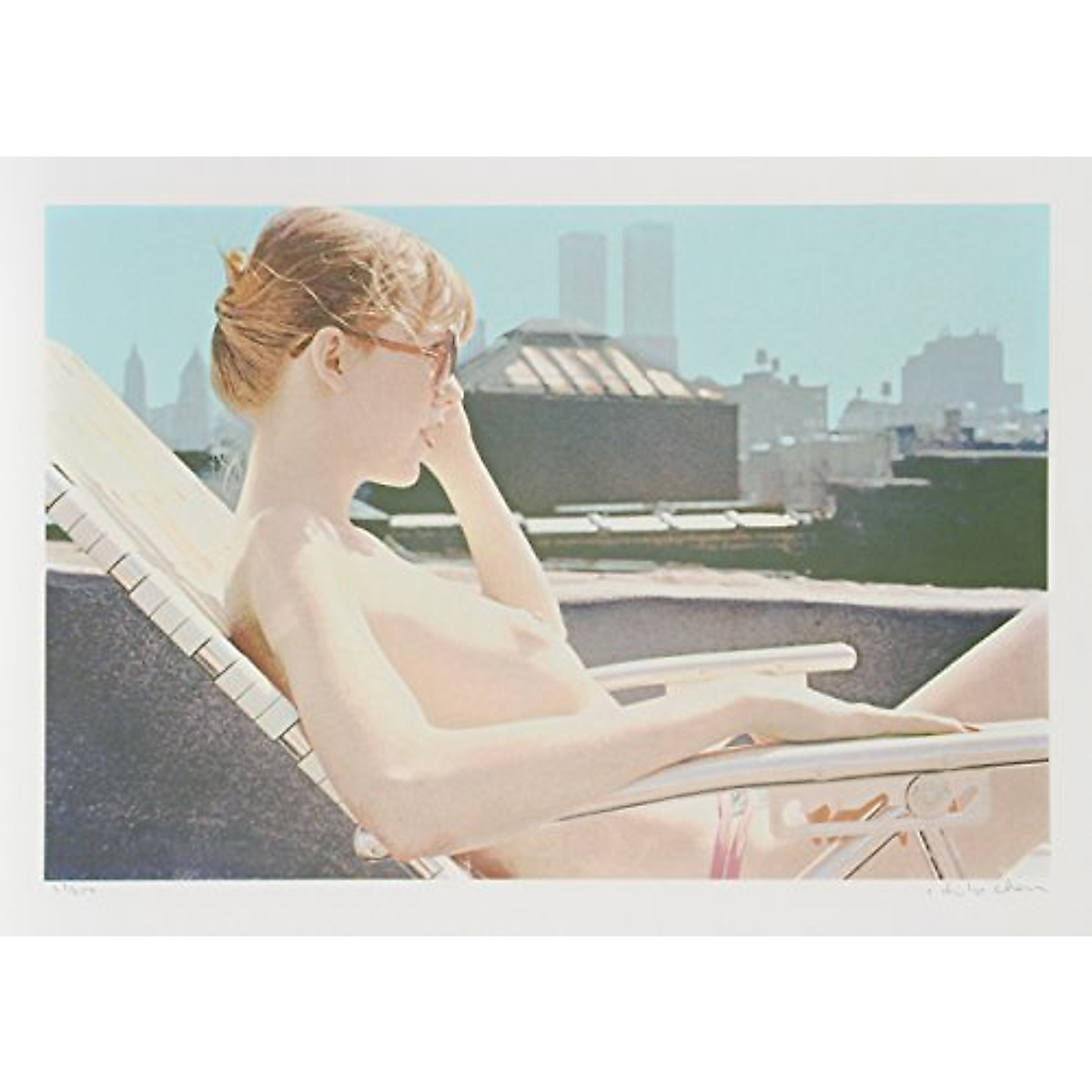 Roof-top Sunbather from the City Scapes Portfolio