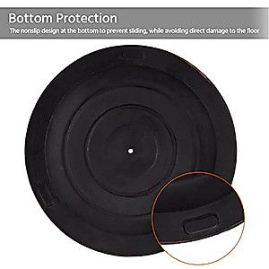 Yaheetech 22 lbs Heavy Duty Outdoor Umbrella Base 18" Round Patio All-Weather Umbrella Stand Market Umbrella Base for Garden & Lawn, Bronze