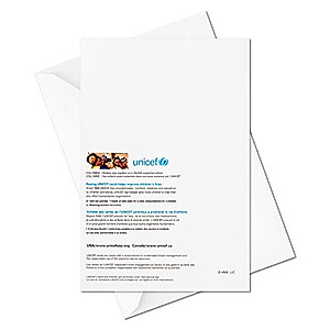 Hallmark UNICEF Boxed Christmas Cards, Peace Joy Love Lettering (12 Cards and 13 Envelopes) (1XPX2015)