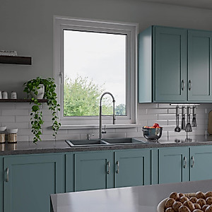 ALFI brand AB3420DI-T Kitchen Sink, Titanium