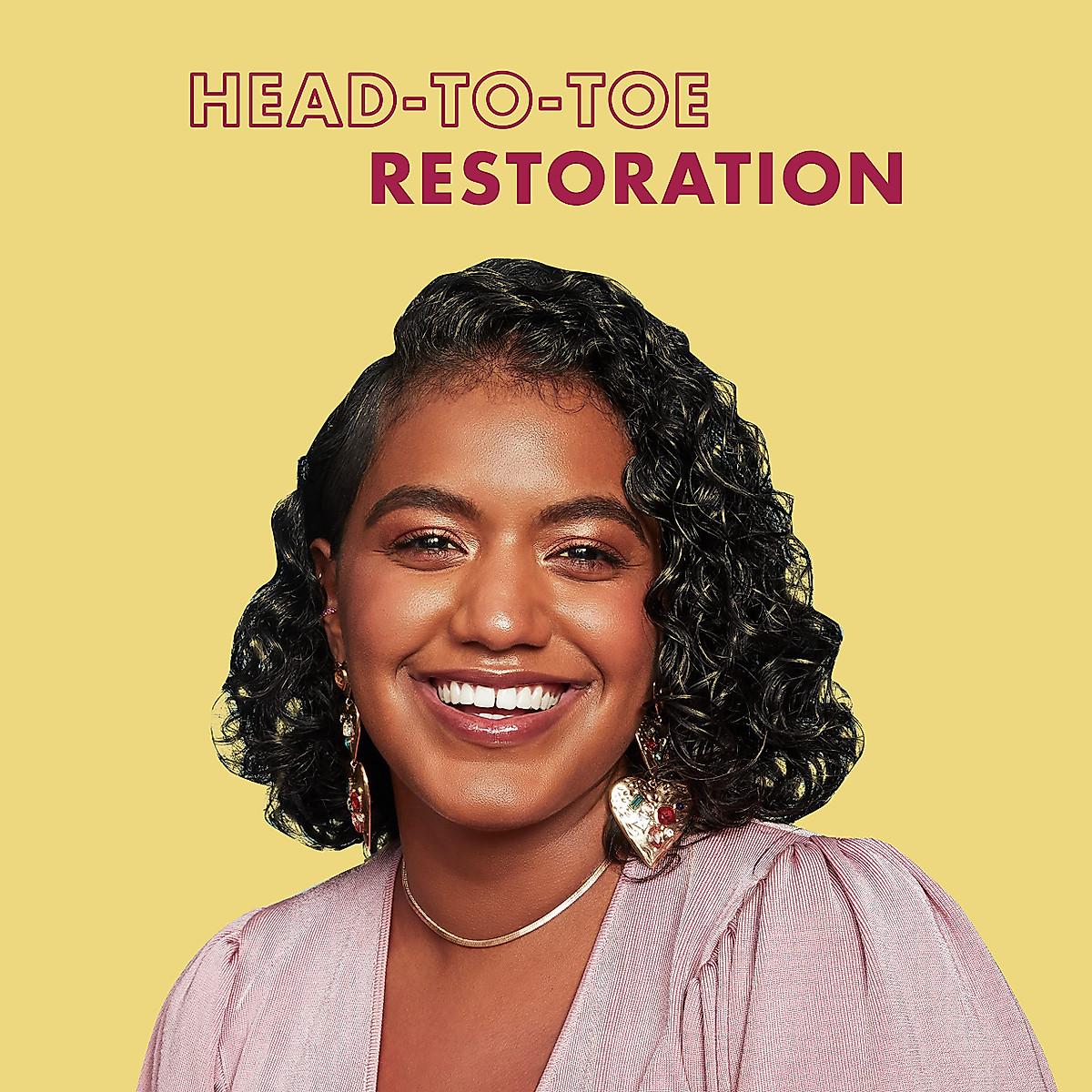 SheaMoisture Strengthen and Restore Shampoo, Conditioner and Body Care Oil Set for Dry Skin and Hair - Jamaican Black Castor Oil with Shea Butter