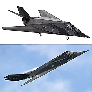 HANGHANG 1/72 F-117 Attack Plane （Nighthawk） Metal Fighter Military Model Diecast Plane Model for Collection or Gift Black