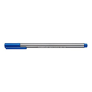 STAEDTLER Triplus Fineliner 334-3 Tips - Blue (Pack of 10)