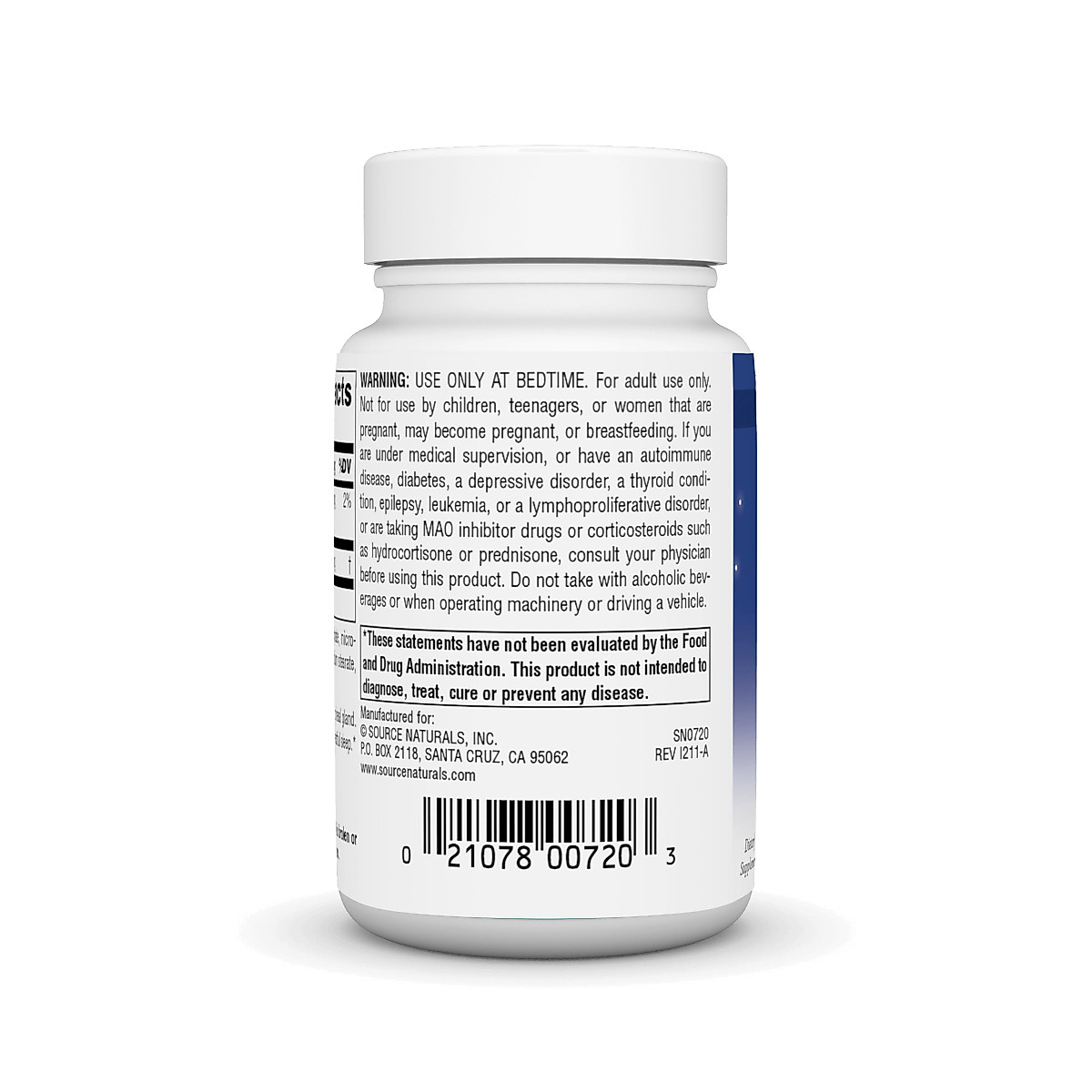 Source Naturals Melatonin 1 mg - 200 Tablets