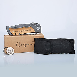 Father of the Groom Wedding Gifts from Groom Bride, Wedding Pocket Knife Gift for Father of the Groom from Son Daughter, Thank You Gift for Father of the Groom on My Wedding Day