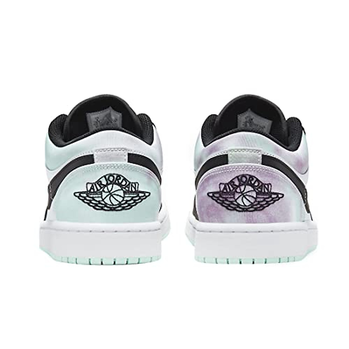 Jordan Mens 1 Low DM1199 100 Tie-Dye - Size 10 Black/Blue