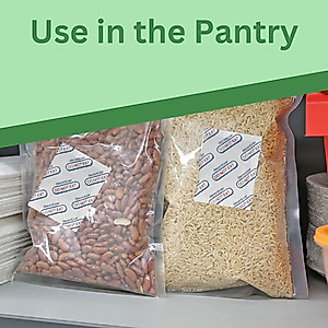 Food Grade Oxygen Absorbers for Food Storage - 80 Packets - 300cc each - O2 Absorbers Food Grade Long Term Food Storage and Survival Food Storage - Food Grade Oxygen Absorber - Use with Mylar bags etc