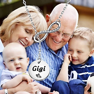 TGBJE Gigi Necklace Great Grandma Gift Birthday Gifts for Grandma Mother's Day Gifts (Gigi necklace)