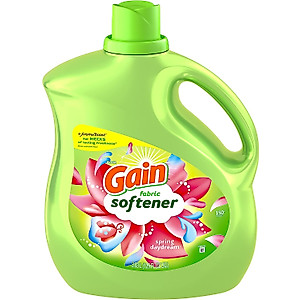 Gain Fabric Softener, Spring Daydream, 129 fl oz, 150 Loads