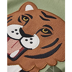 Gymboree,and Toddler Sleeveless Fashion Top,Safari Tiger,8