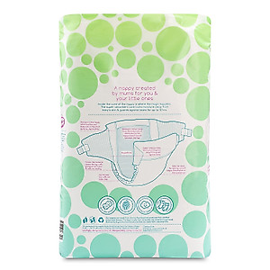 Mum & You Nappychat Diapers, Size 4 (Pack of 2), Unisex-Babies, Soft and Flexible, Hypoallergenic, Dermatologically Tested, Eco-Friendly, Chlorine-Free, 100% Renewable Energy