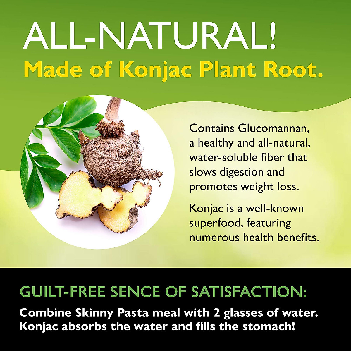 Skinny Pasta 9.52 oz - Shirataki Noodles The Only Odor Free 100% Konjac Noodle - Keto & Paleo Friendly - Carb Free - Low Calorie Food (Variety - 6 Pack)