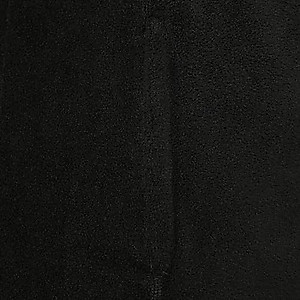 Amazon Essentials Men's Full-Zip Polar Fleece Jacket (Available in Big & Tall), Black, Large