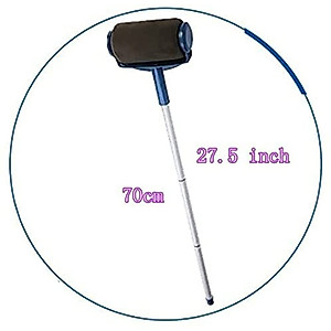 TOURACE® 9Pcs/set Paint Roller Set with Sticks Paint Roller Pro Transform Your Room in Just Minutes Quickly Decorate Runner Tool Painting Brush Set.