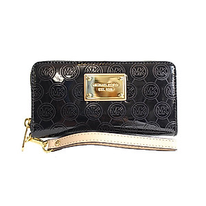 Michael Kors Jet Set Item Large Coin Carryall Case BLACK