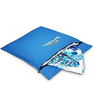 Pet Laundry Bag to Stops Pet Hair Blocking The Washing Machine Pet Laundry Helper for Guinea Pigs, Rabbits, Small Animal Fleece Bedding, Midwest Cage Liners, C&C Cage Liners, and More, Blue