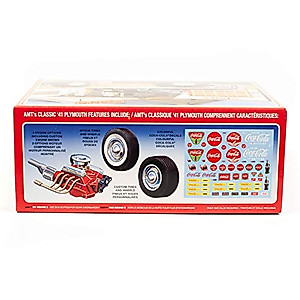 AMT 1941 Plymouth Coupe (Coca-Cola) 2T 1/25 Scale Model Kit (AMT1197M)