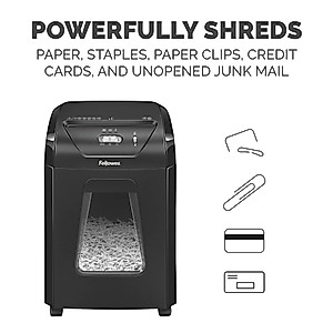 Fellowes 14C10 14-Sheet Cross-Cut Home Office Paper Shredder