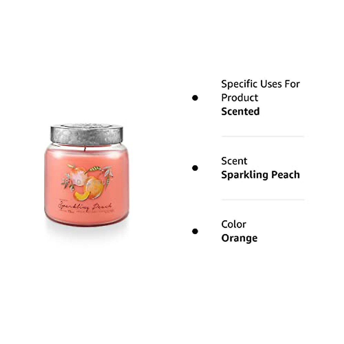 Tried & True Sparkling Peach Candle, 15.5 oz.