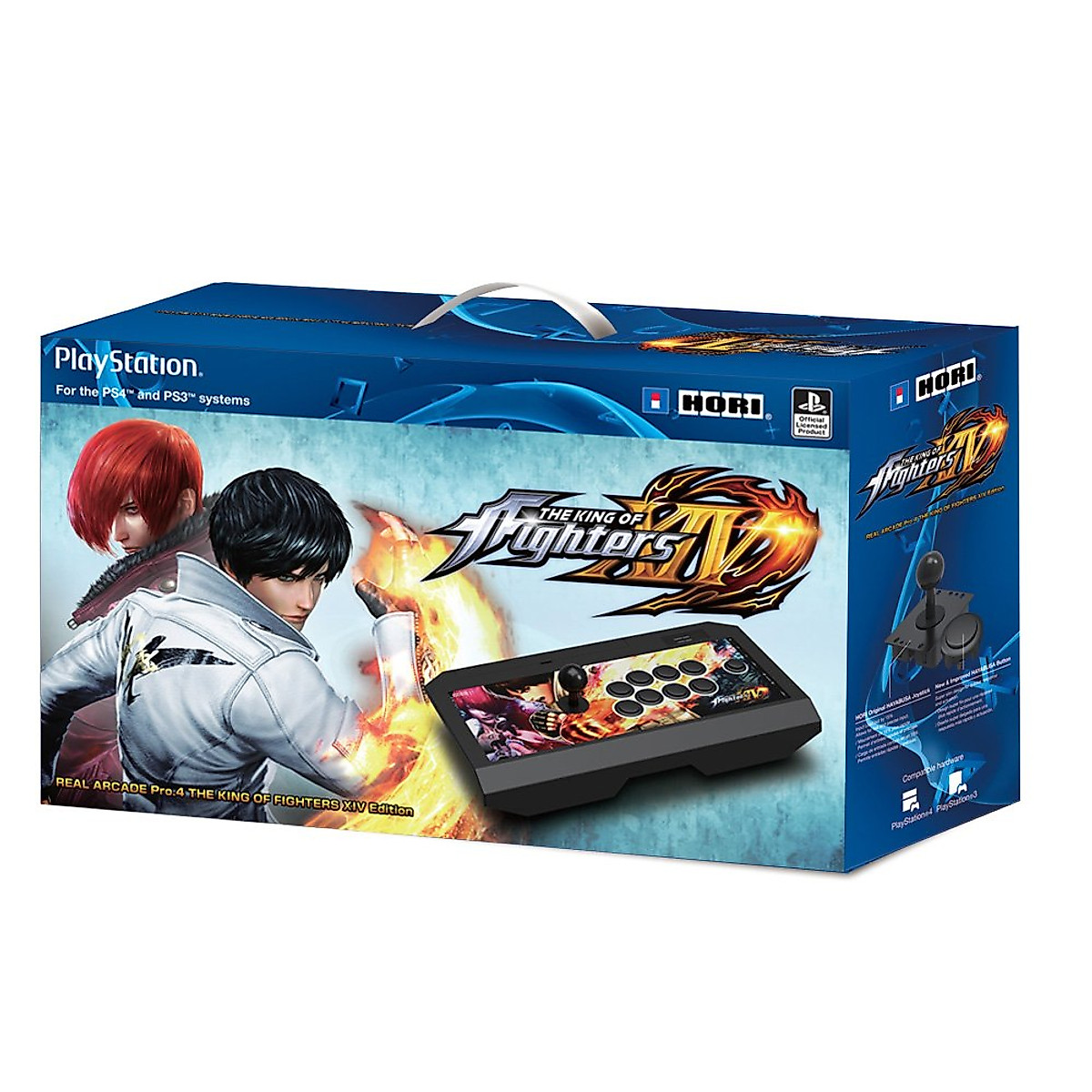 HORI Real Arcade Pro 4 Kai Fight Stick King of Fighters XIV Edition for PS 4 & PS 3