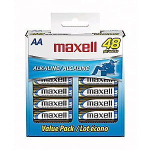 Maxell 48 AA General Purpose Alkaline Batteries