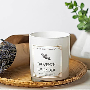 Red Leaf Home Provence Lavender Candle - Naturals Collection, Large - 15.5 Ounce Jar