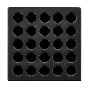 Ebbe Matte Black Drain Grate