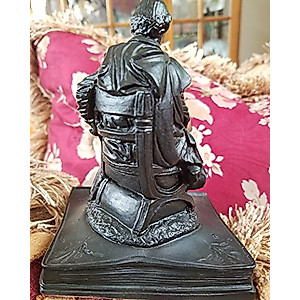 Hand cast Sculpture of Williams Shakespeare made from 500 million year old slate