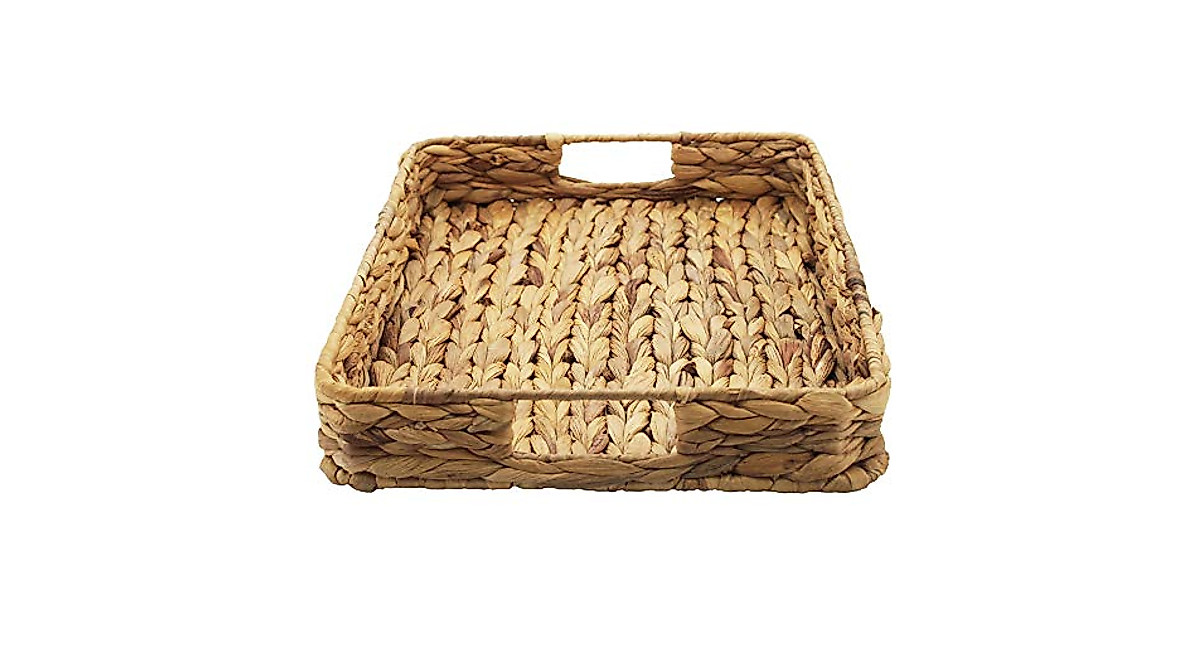 HDKJ Grass Weaving Tray - Eco-Friendly Storage & Decor