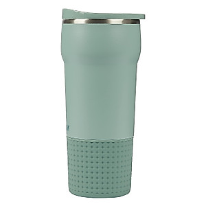 Pelican Hydration Pelican Cascade™ 22 oz Vacuum Insulated Tumbler - Recycled Stainless Steel Double Wall Travel with Dual Lid, Powder Coated Insulated Coffee Mug For Hot Cold Drinks, Sage