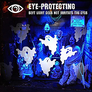 EAMBRITE Halloween Projector Lights, Rotating Ghost Projector Outdoor, Dynamic Ghost Projector Waterproof Halloween Decorations for Yard Party Garden Wall Indoor Outdoor