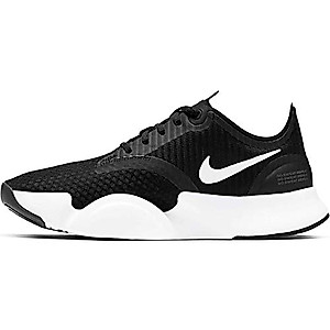 Nike Women's Superrep Go Running Trainers Cj0860 Shoes, White/Black-dark Smoke Grey, 12
