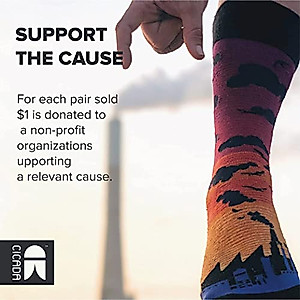 Cicada Dress Socks – 3-Pair Organic Cotton Socks for Men and Women