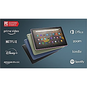Amazon Fire HD 10 tablet, 10.1", 1080p Full HD, 64 GB, latest model (2021 release), Black