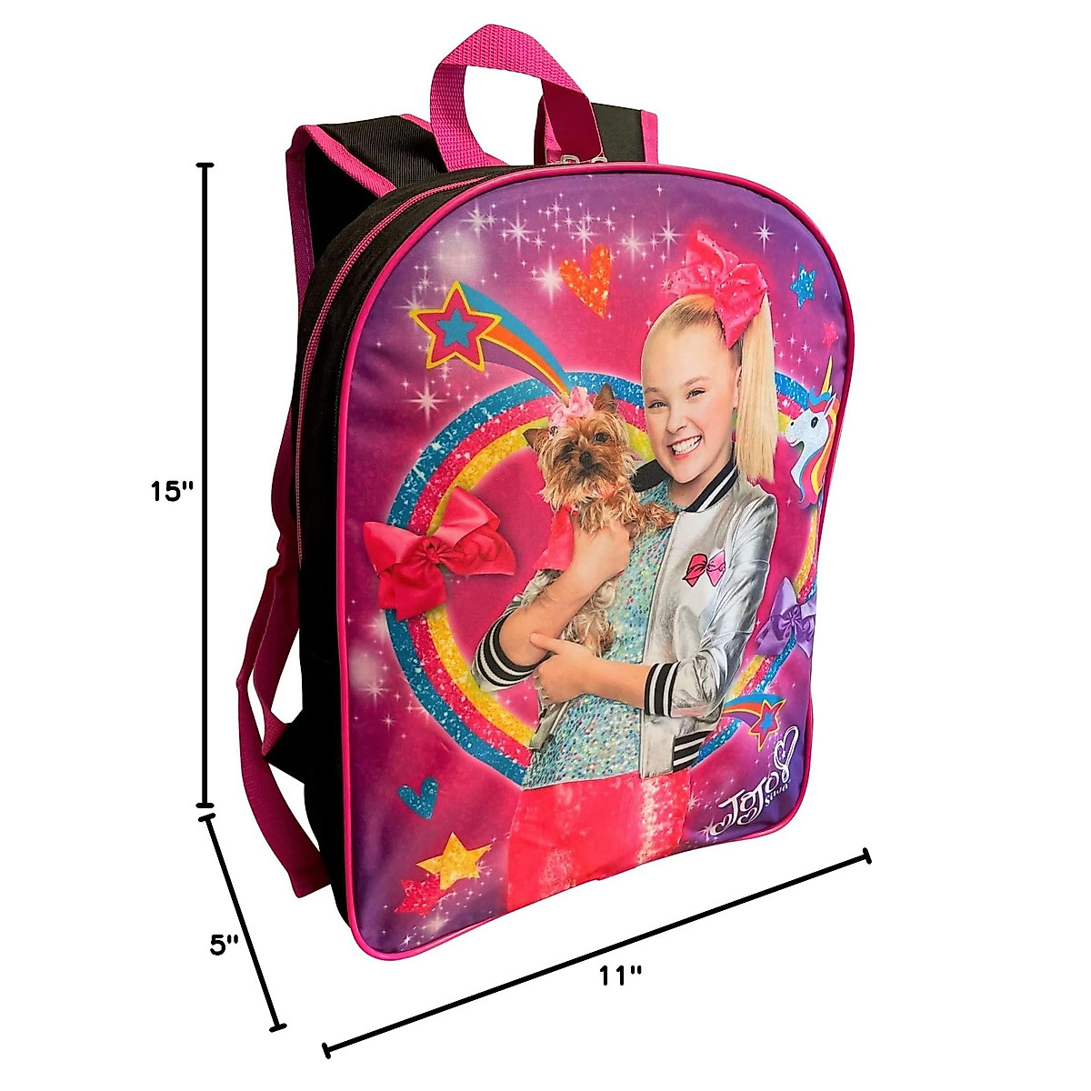 Ruz Jojo Siwa Girls 15" School Backpack