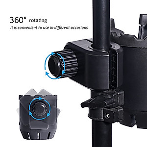 EASICOZI Microphone Stand Cup Holder with Phone Holder, Universal 2-in-1 Drink Bottle Holder for Music Mic Stand