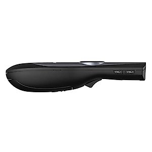 BYEASY Wireless Presenter,RF 2.4GHz Presentation Clicker Remote 100 FT, USB PowerPoint PPT Clicker, Volume Control for Google Slides- Black
