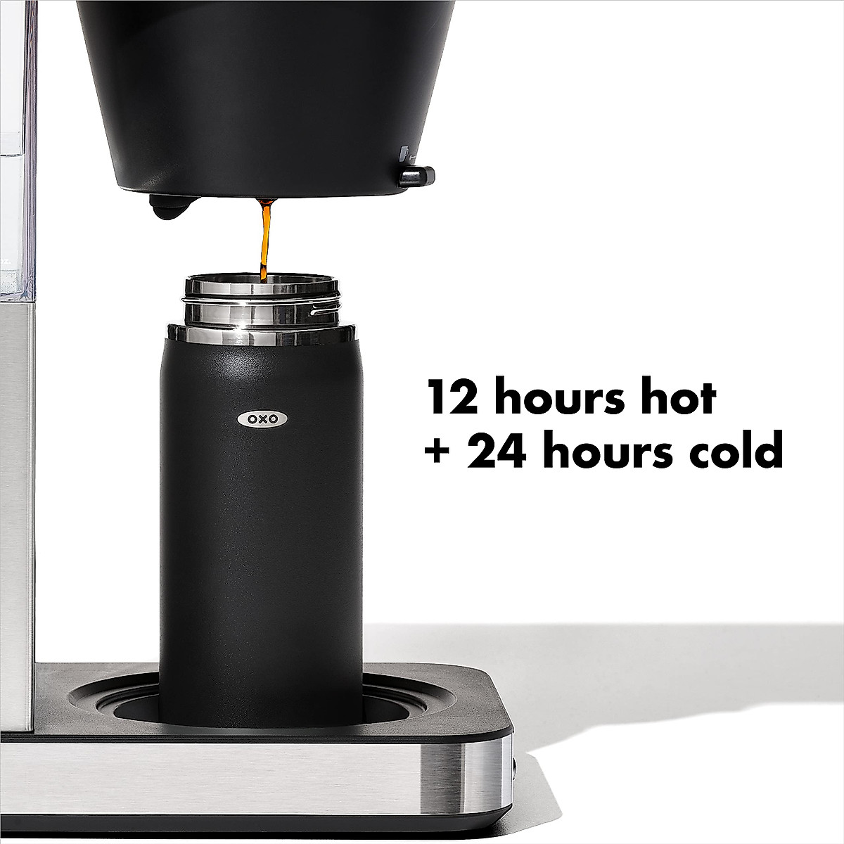 OXO Good Grips 16oz Travel Coffee Mug With Leakproof SimplyClean™ Lid - Onyx