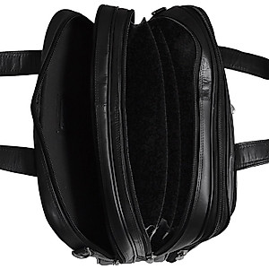 McKlein R Series Laptop Roller, Black Leather (80715)