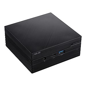 ASUS MiniPC System PN41 Fanless with Intel 11th gen Dual Core Celeron N4500, DDR4 4GB, M.2 PCIE 128GB SSD, WiFi AC, Bluetooth, Windows 10 Pro