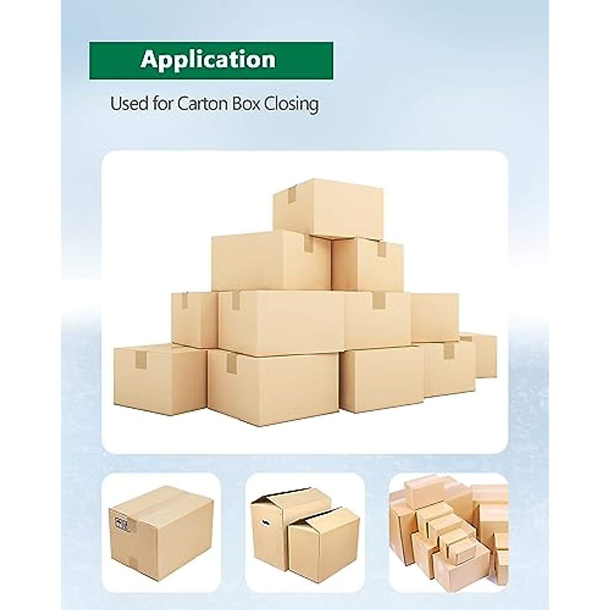 meite 16GCS58 16 Gauge 1-3/8" Crown 5/8" Length Copper Coated Carton Closing Staples for Pneumatic & Manual 2000 PCS/Box (1 Box)