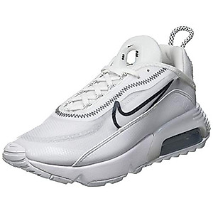 NIKE Women's Stroke Running Shoe, White Black Wolf Grey, 7