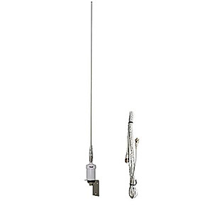 Tram 1602 Marine VHF Antenna 6 dBd SO239 Base with RG58 Coax Cable UHF/PL259 connectors