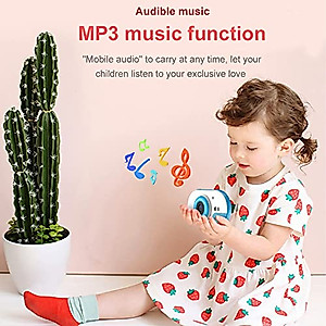 Niaviben Mini Portable Digital Camera for Kid's Waterproof Camera Front and Rear Dual 24 Million Pixel Compact Camera 2.4 Inch Pink